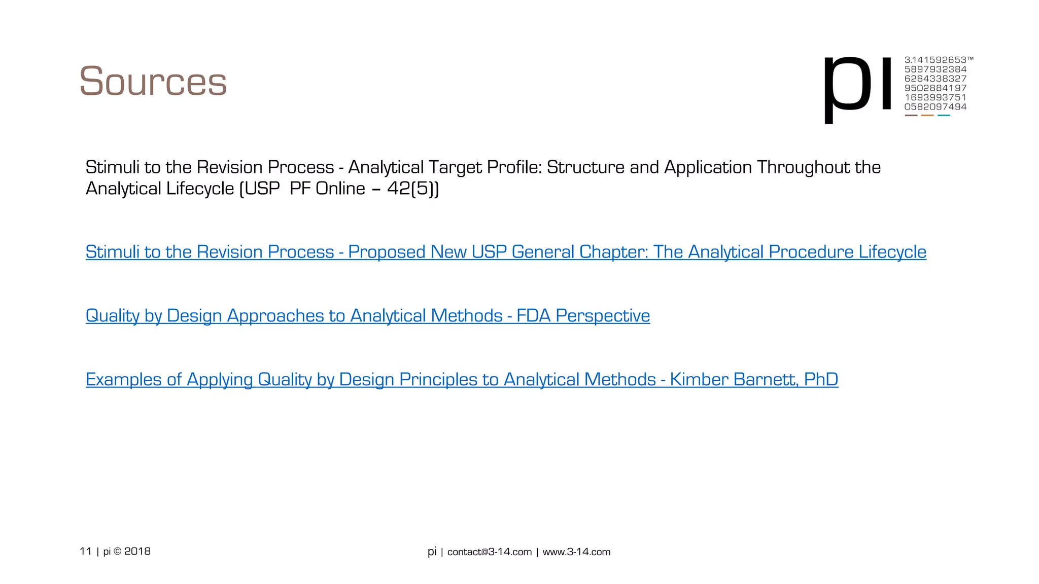 Analytical Target Profile (ATP) - Structure and Application Throughout ...