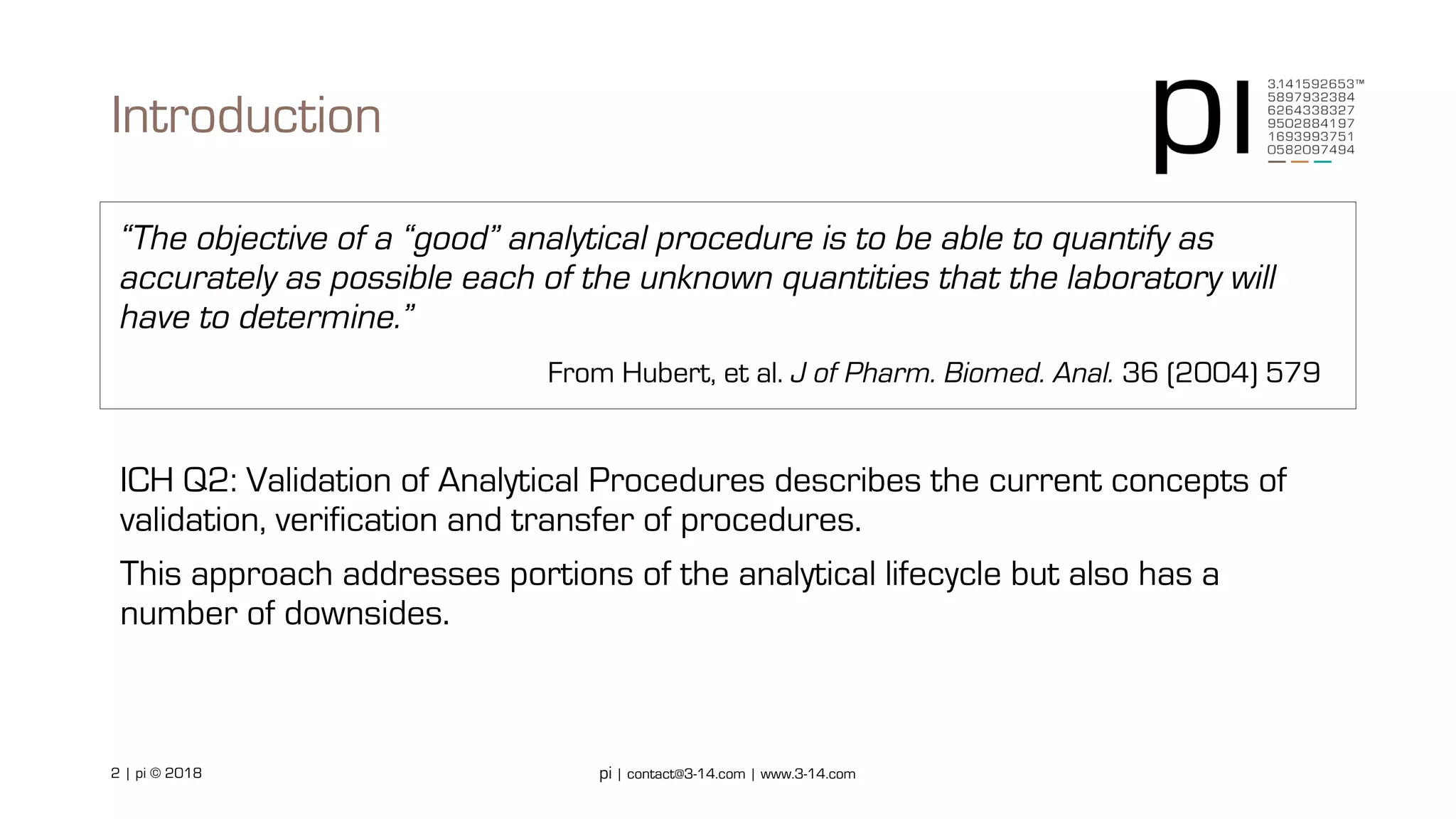 Analytical Target Profile (ATP) - Structure and Application Throughout ...