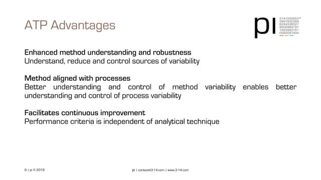Analytical Target Profile (ATP) - Structure and Application Throughout ...