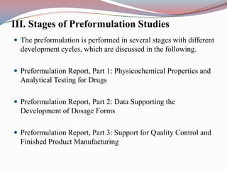 Analytical tech in pre formulation 112070804009 | PPTX