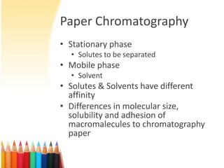 STPM Form 6 Chemistry - Analytical Techniques | PPTX