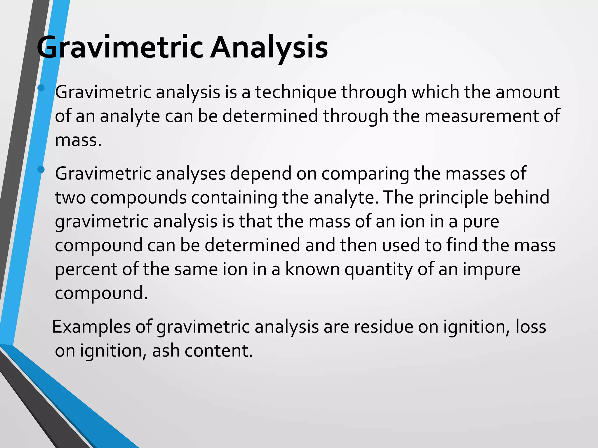 Analytical techniques in pharmaceutical | PPTX