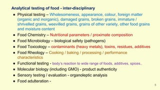 Analytical tests for cereals and their products | PDF