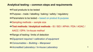 Analytical tests for cereals and their products | PDF