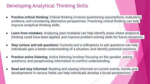 Mastering Analytical Thinking: A Comprehensive Guide to Problem-Solving and Decision-Making ...