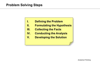 Analytical thinking & creativity | PPTX