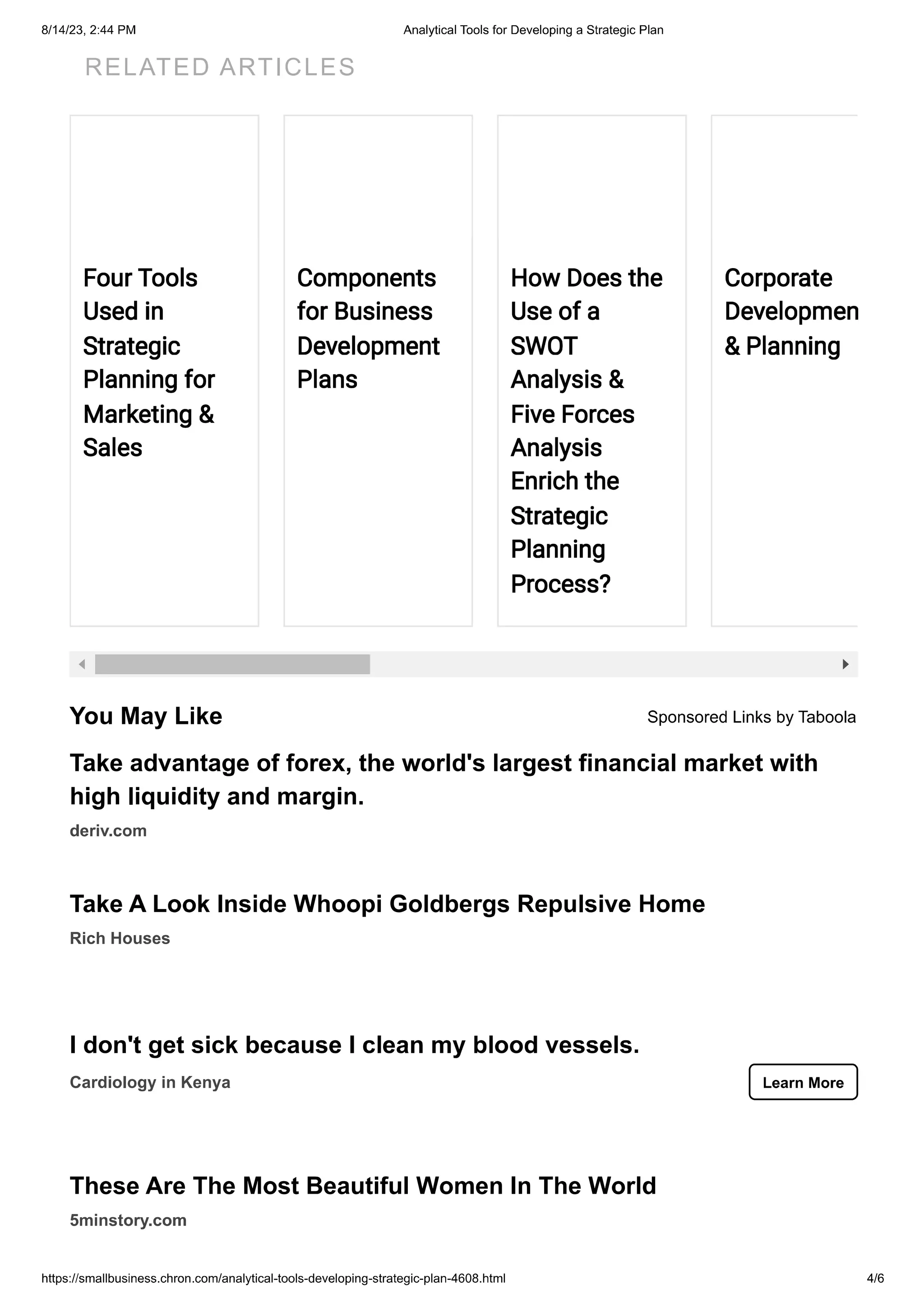 Analytical Tools for Developing a Strategic Plan.pdf
