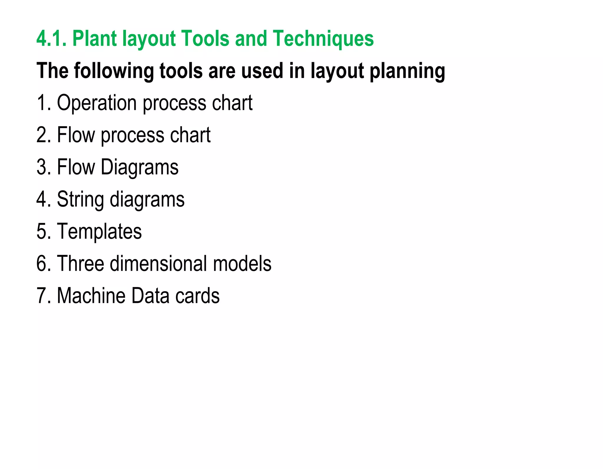 Analytical tools for textile plant layout.pptx