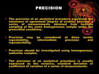 Analytical validation | PPT