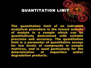 Analytical validation | PPT