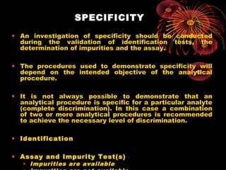 Analytical validation | PPT