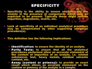 Analytical validation | PPT