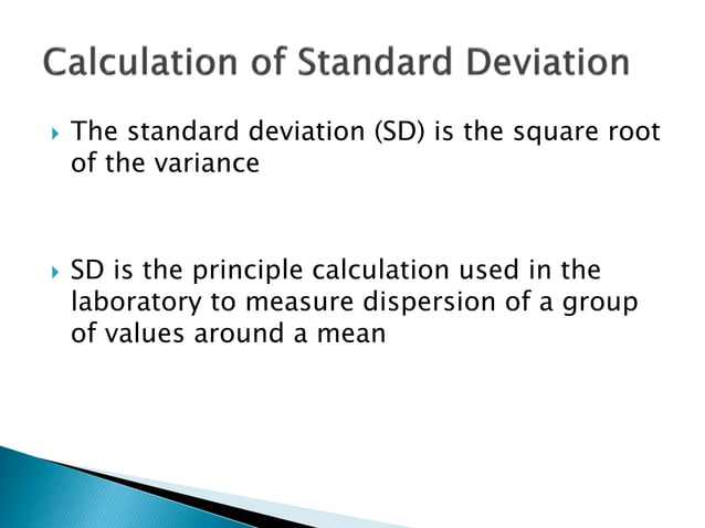 ANALYTICAL VARIABLES IN QUALITY CONTROL.pptx | Chemistry | Science