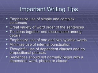 Analytical Writing.ppt