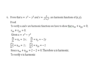 Analytic functions 2 | PPT
