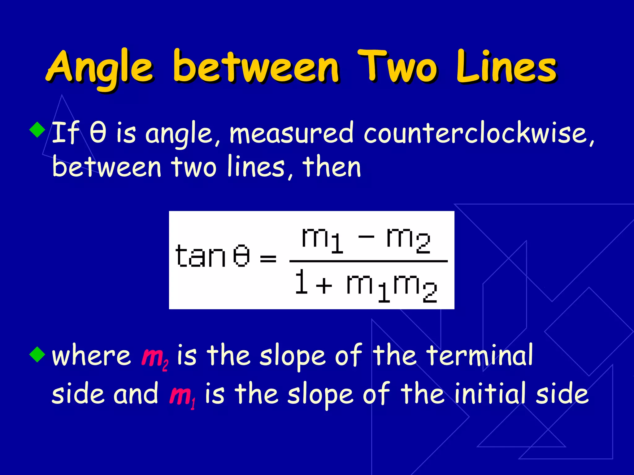 Analytic geometry basic concepts | PPT