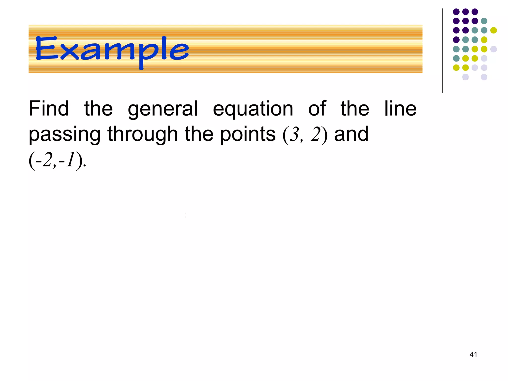 Analytic Geometry Lecture1 Ppt