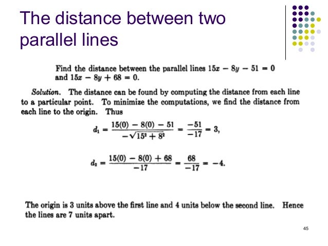 Analytic geometry lecture1