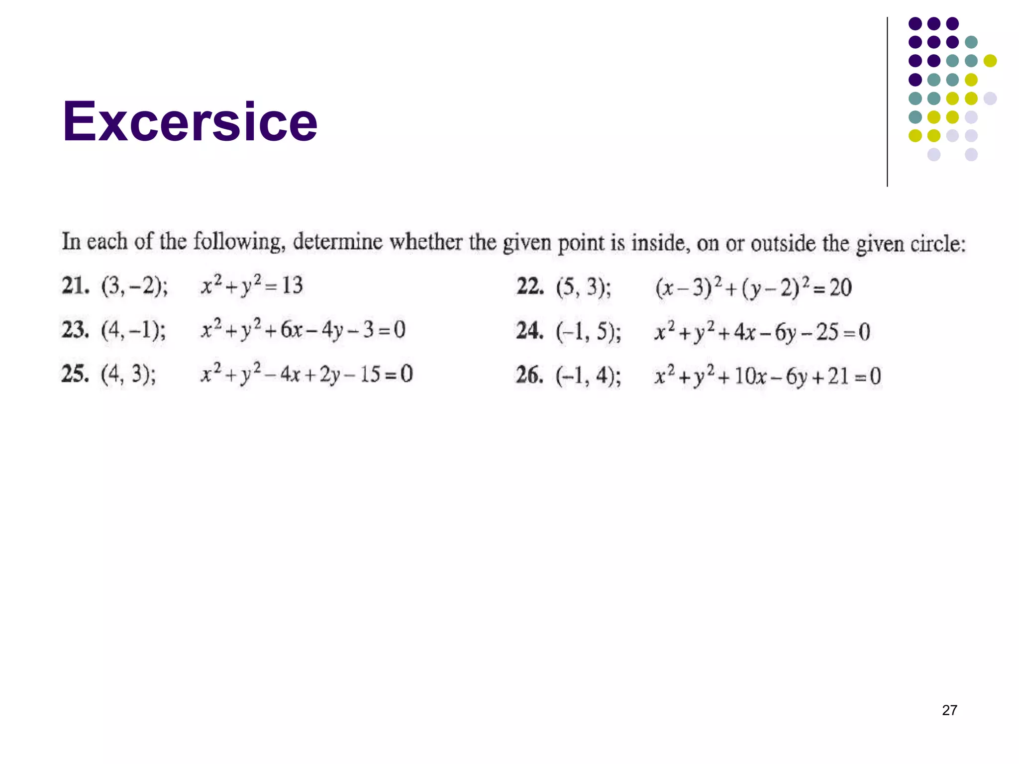 Analytic geometry lecture2 | PPTX