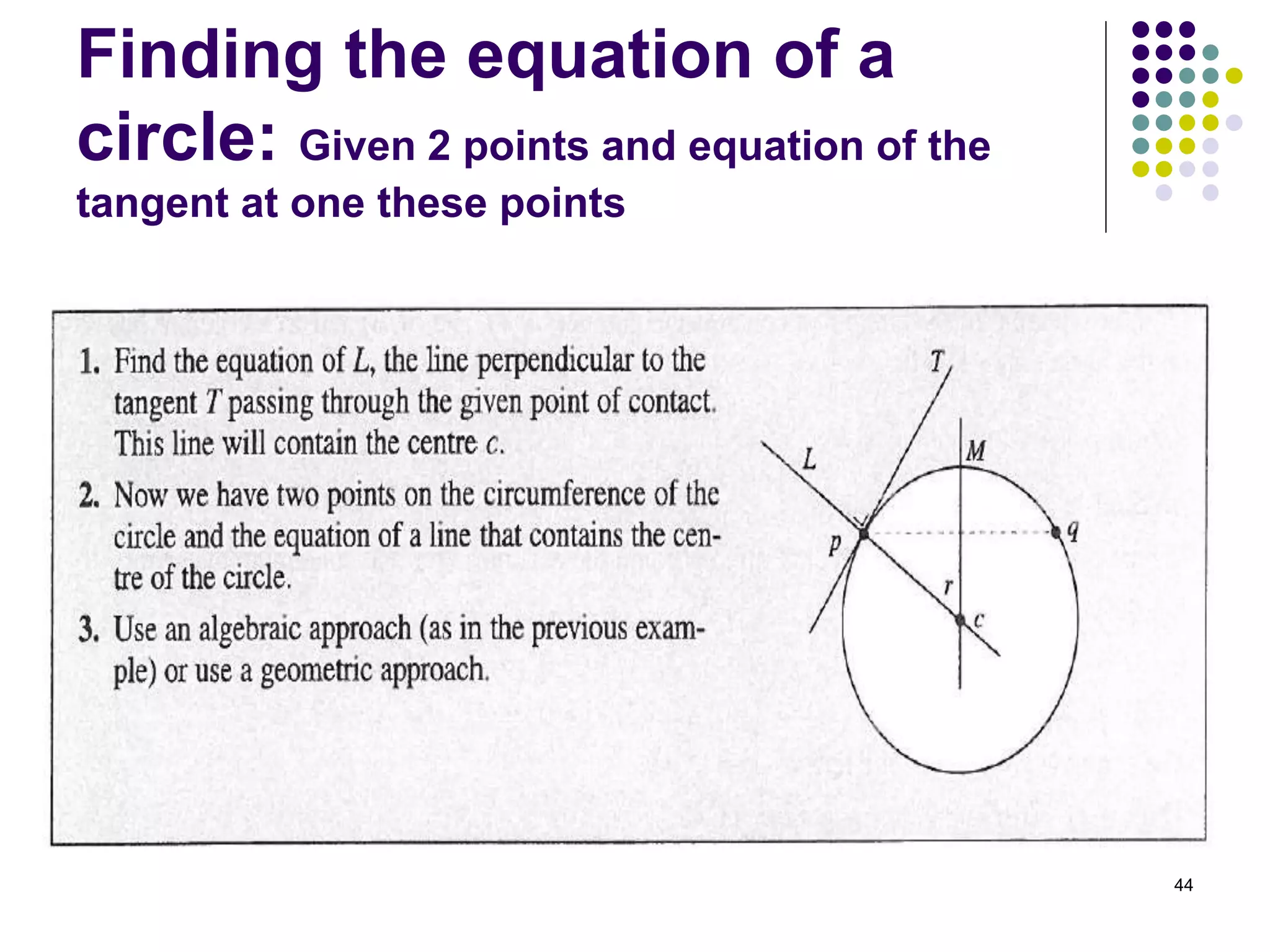 Analytic geometry lecture2 | PPTX
