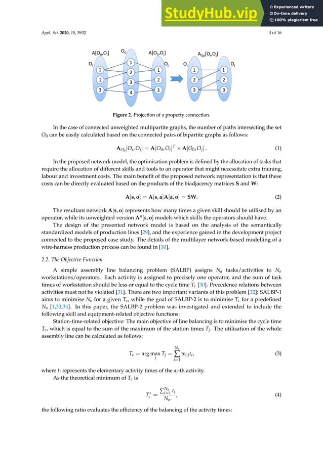 Analytic Hierarchy Process And Multilayer Network-Based Method For Assembly Line Balancing | PDF