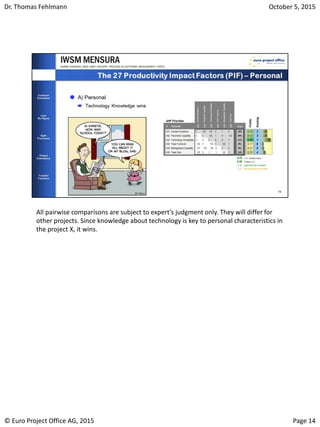 Analytic hierarchy process for pif thomas fehlmann | PDF | Technology ...