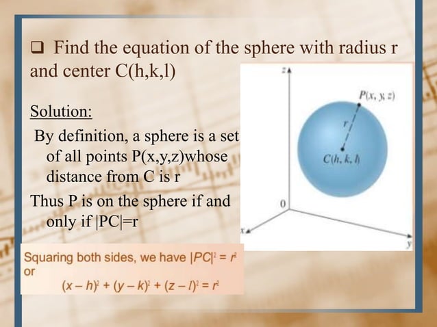 Analytical geometry 3D | PPTX