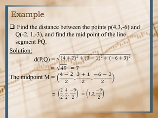 Analytical geometry 3D | PPTX