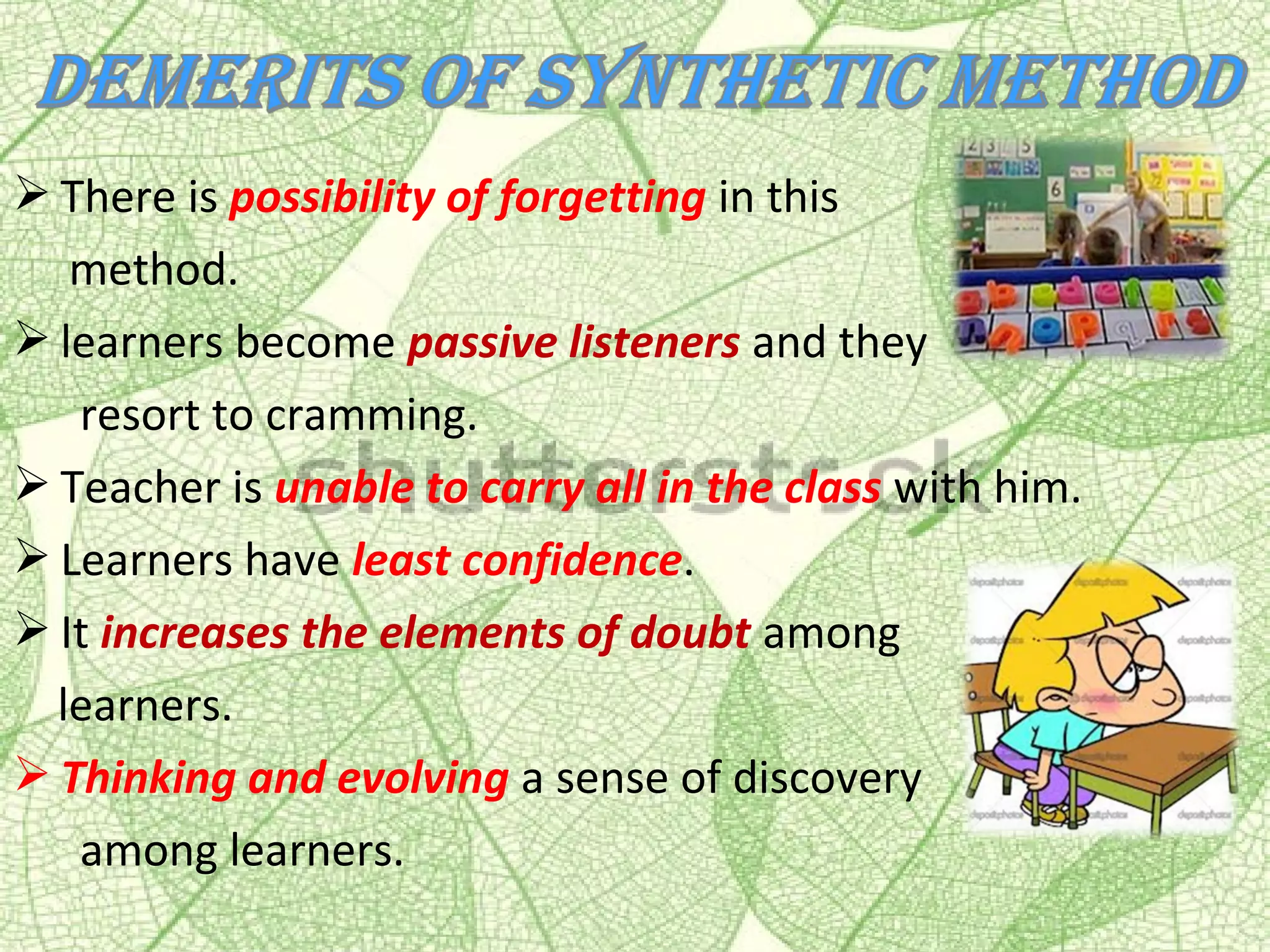 Analytico Synthetic Method Of Teaching Mathematics Ppt
