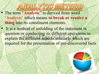 Analytico - synthetic method of teaching mathematics | PPT