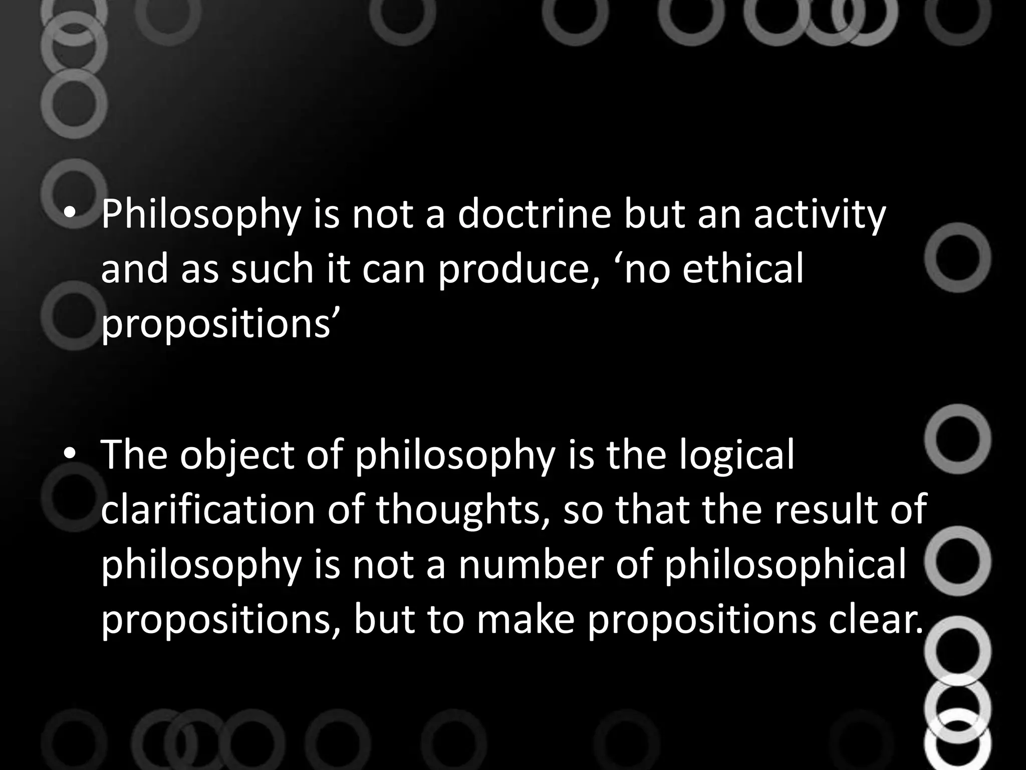 Analytic philosophy finl ppt | PPTX