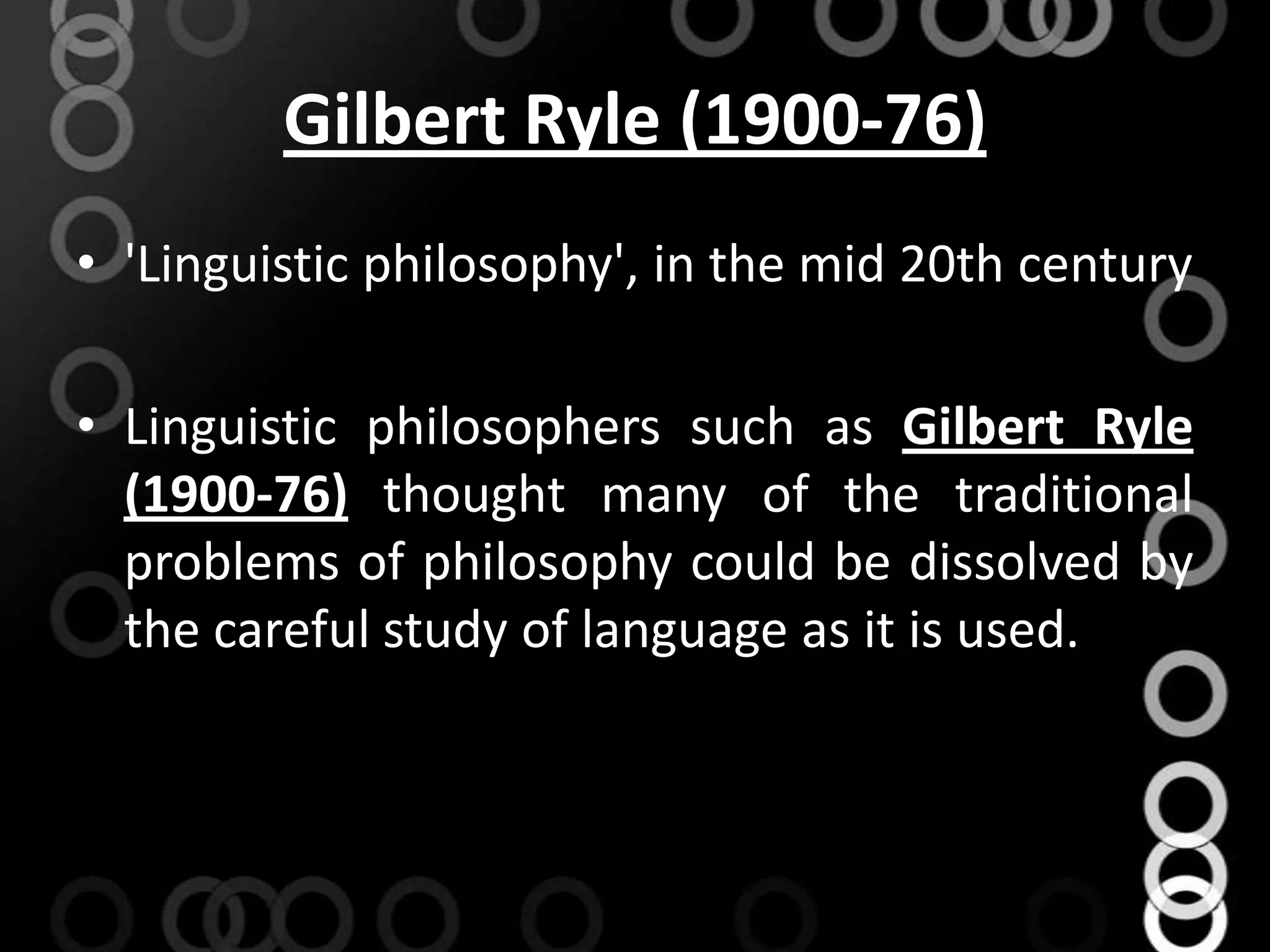 Analytic philosophy finl ppt | PPTX