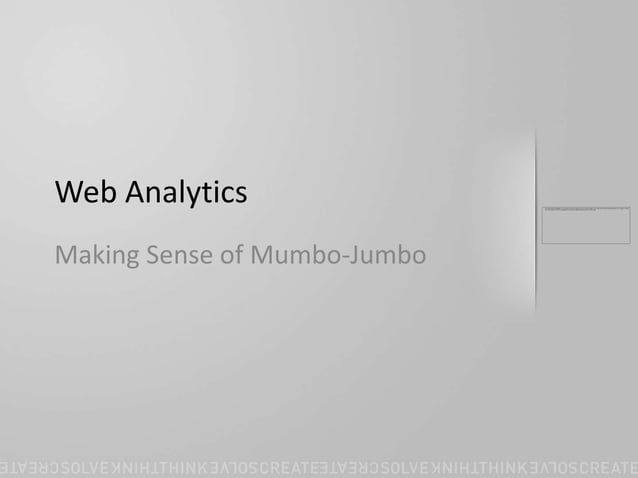 Web Analytics | PPT