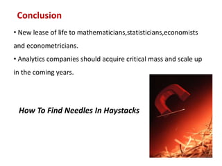 How To Find Needles In Haystacks | PPT