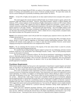 Work towards a quantitative model of risk in patent litigation | PDF | Search | Internet