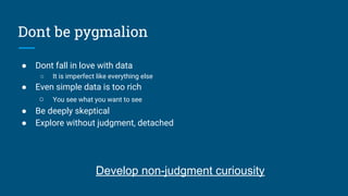 Analytics Lessons Learnt | PPT