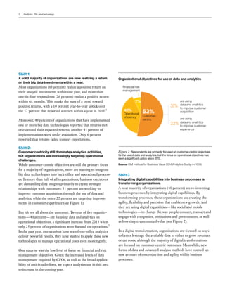 Analytics - The speed advantage | PDF