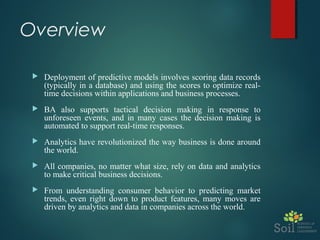 Analytics with Descriptive, Predictive and Prescriptive Techniques | PPT