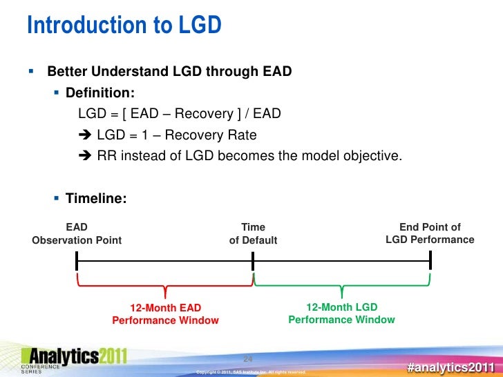 Modeling Practice of Risk Parameters for Consumer Portfolio
