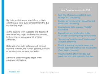 Analytics3.0 e book | PDF