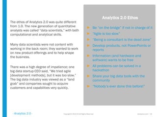 Analytics3.0 e book | PDF