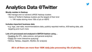 Discovery & Consumption of Analytics Data @Twitter | PDF
