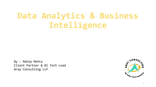 Data Analytics & Decision Making | PPTX