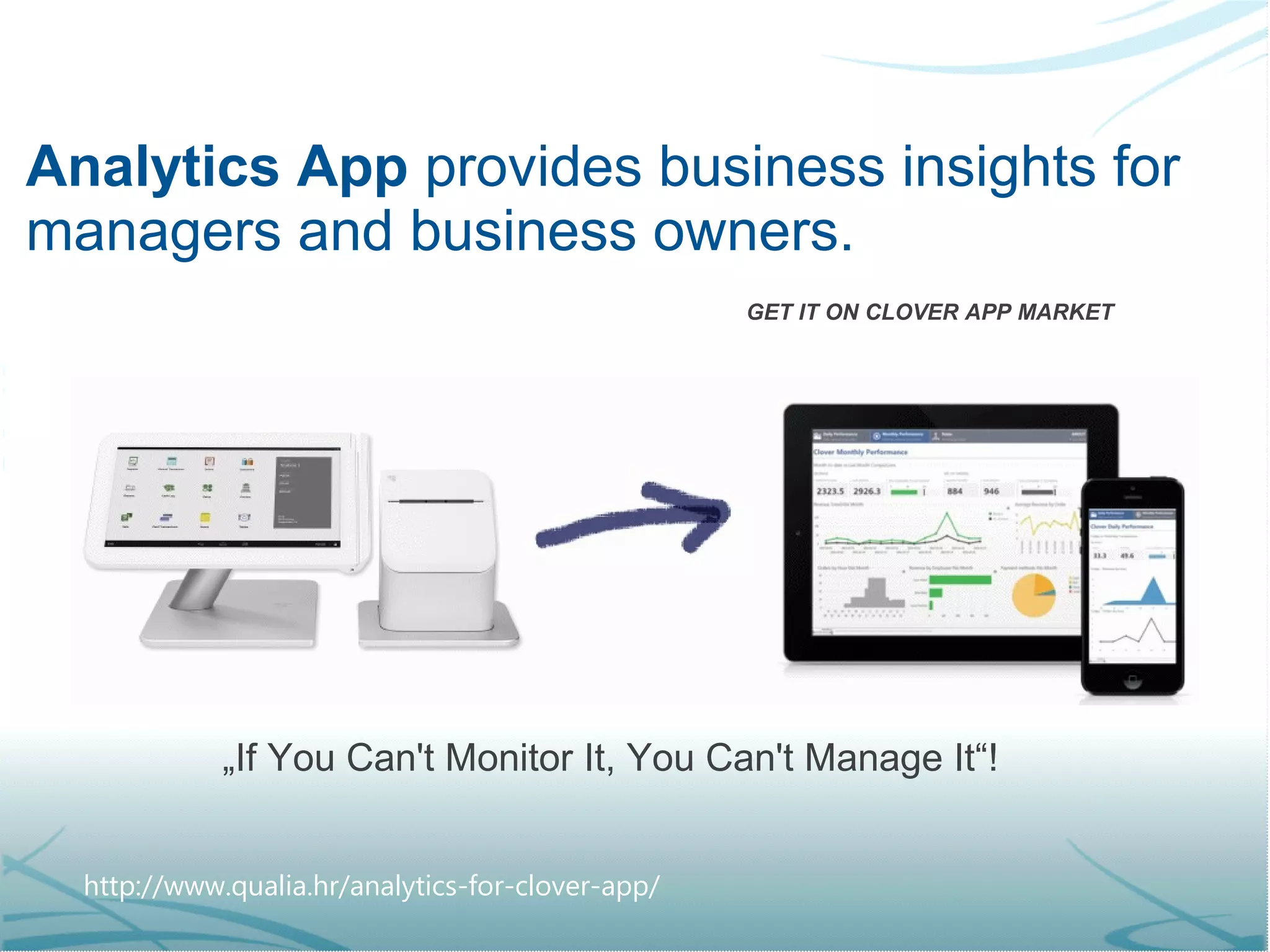 Analytics for Clover POS Overview | PPT | Computer Software and ...
