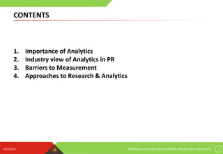 Analytics for Digital PR | PPT