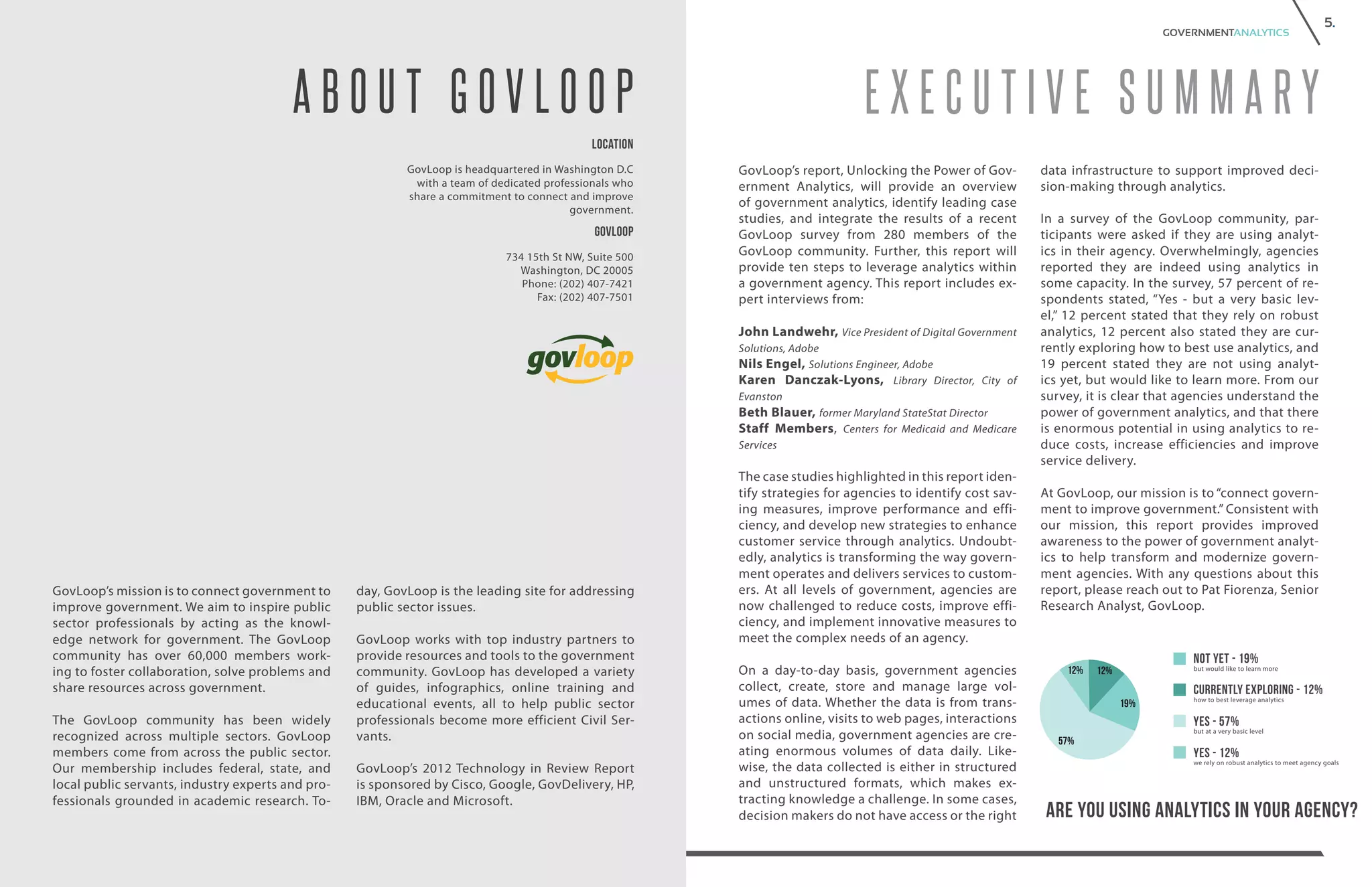 Unlocking the Power of Government Analytics | PDF