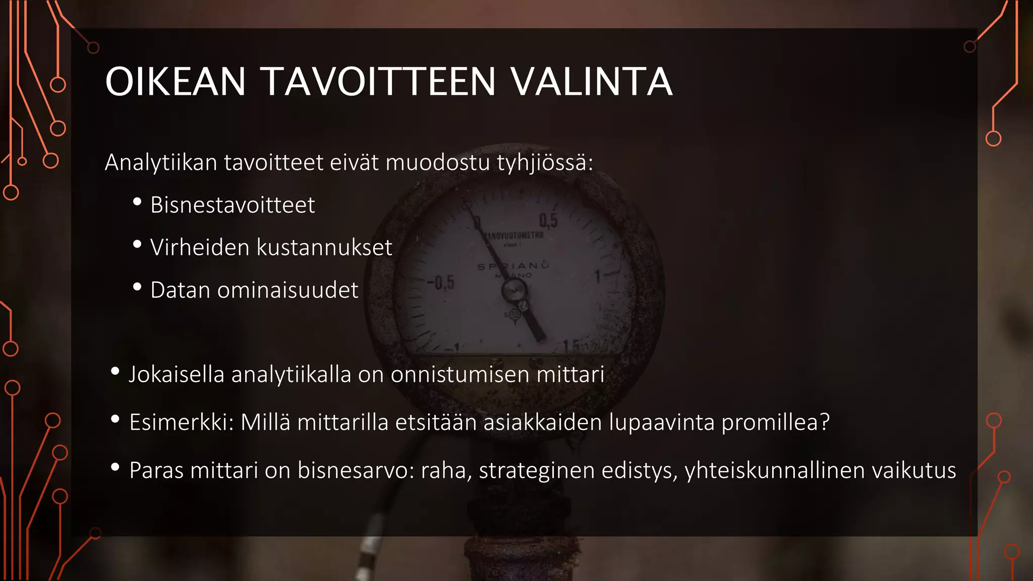 Analytiikka bisneksessä | PPT