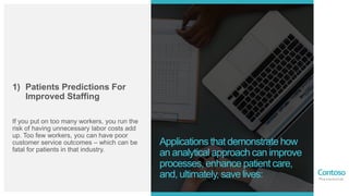 Analytics in healthcare | PPTX