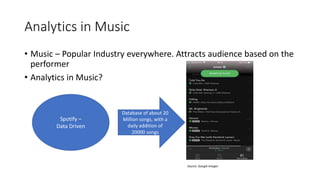 Analytics in media and entertainment industry | PPTX