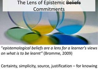 Epistemic networks for Epistemic Commitments | PPT